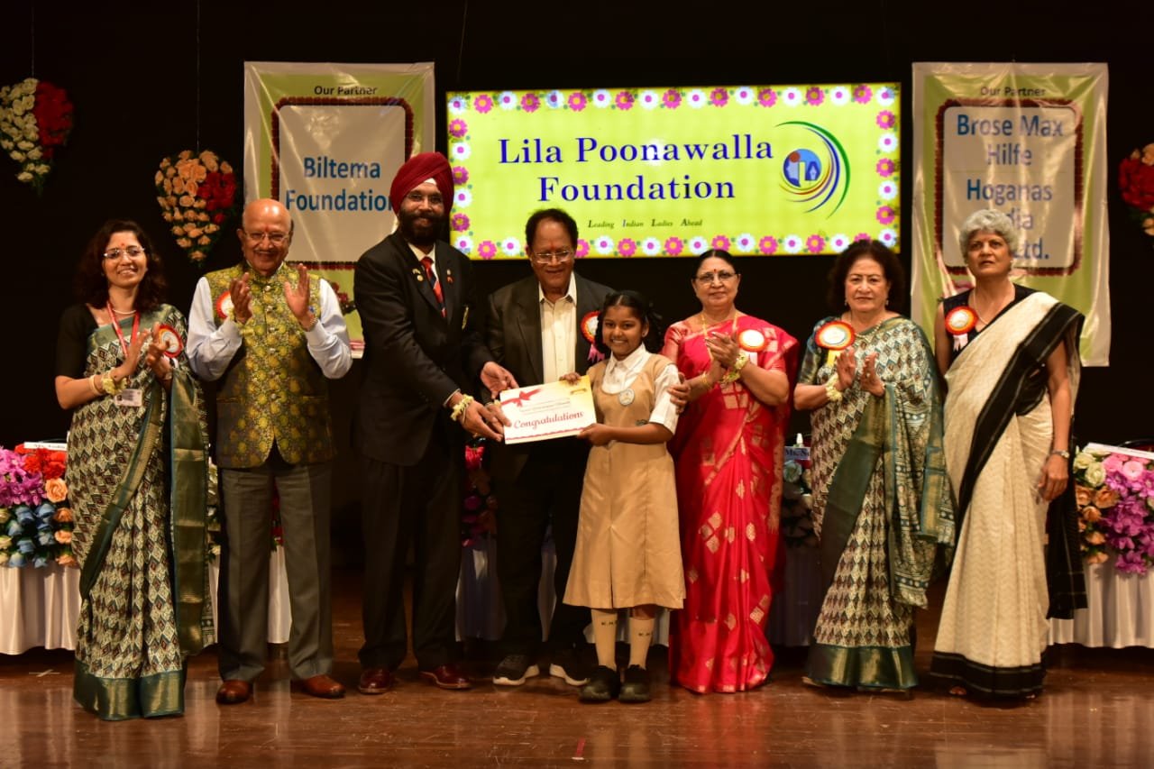Lila Poonawalla Foundation Scholarships to School girls